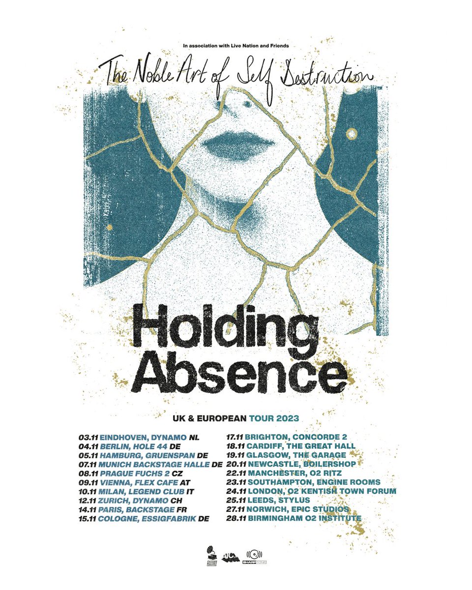 Holding Absence Announce European Tour | Alt-UK